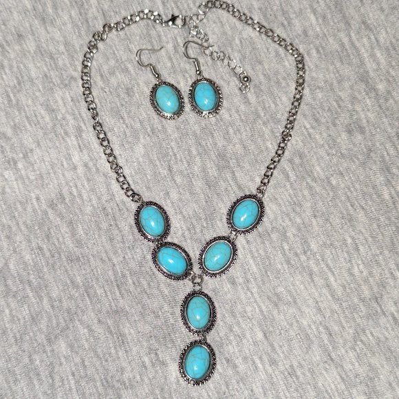 Jewelry | 2 With Bundle Matching Necklace Earrings 281 | Poshmark